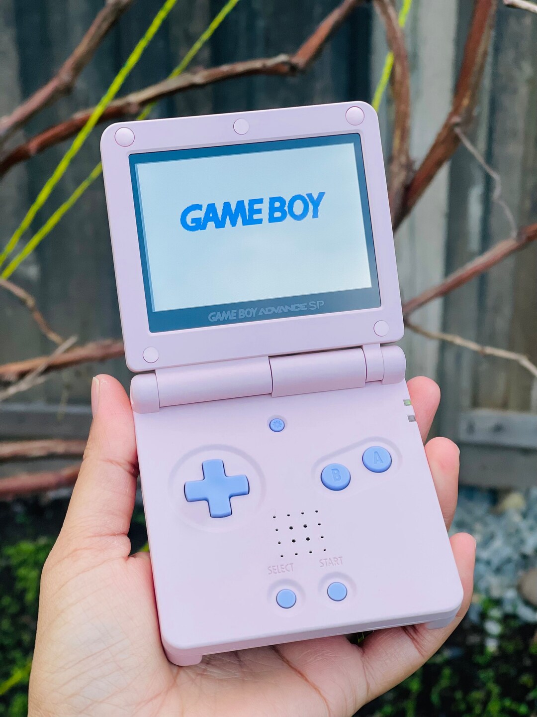 Retro Gaming Revived:custom Modified Gameboy Advancesp Handheld Cherry ...