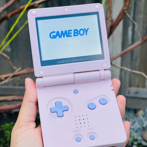 Retro Gaming Revived:custom Modified Gameboy Advancesp Handheld Cherry ...