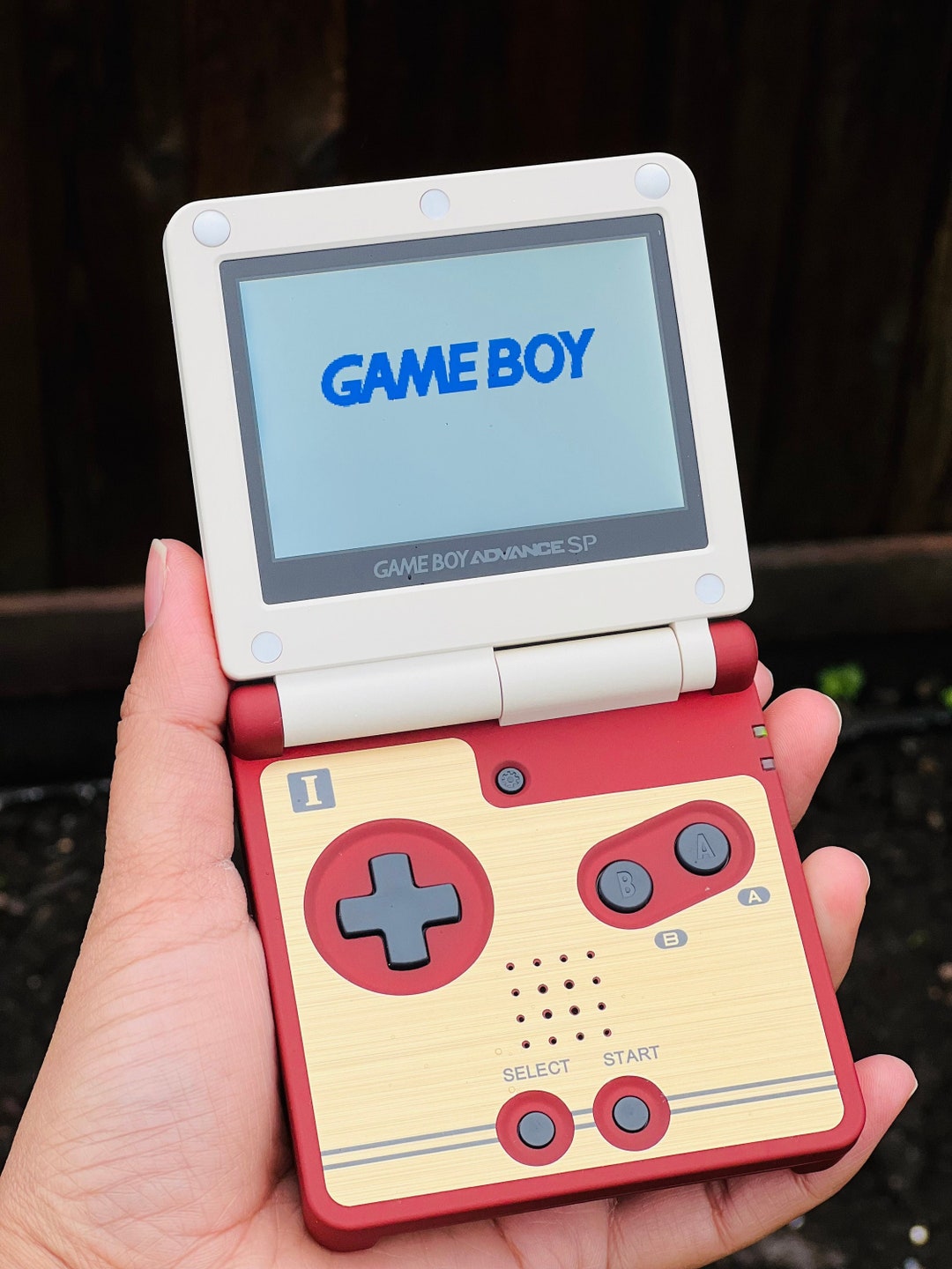 Gameboy Advance SP Handheld IPSV5 Backlight 3.0 Inch HD 720*480 Retro ...