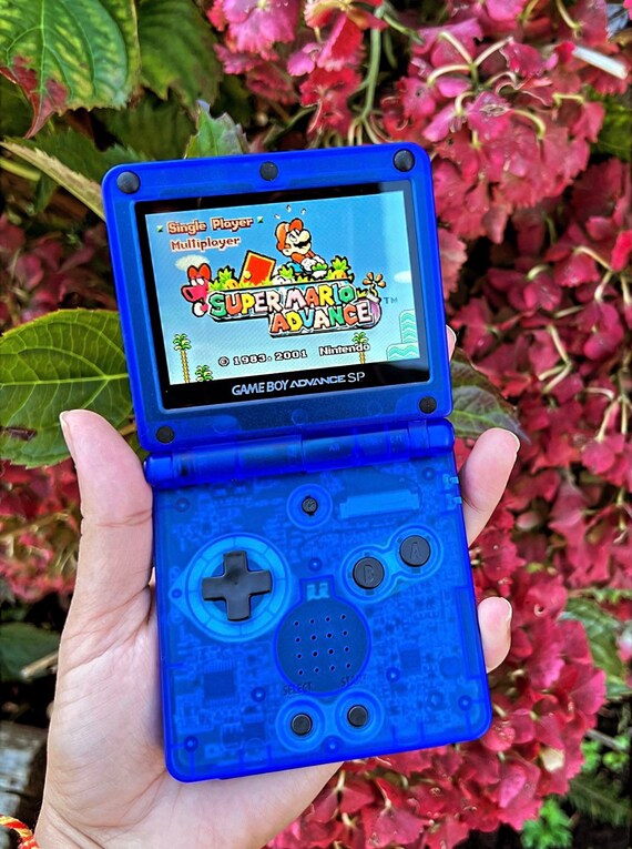 Pink And Blue Gameboy Advance