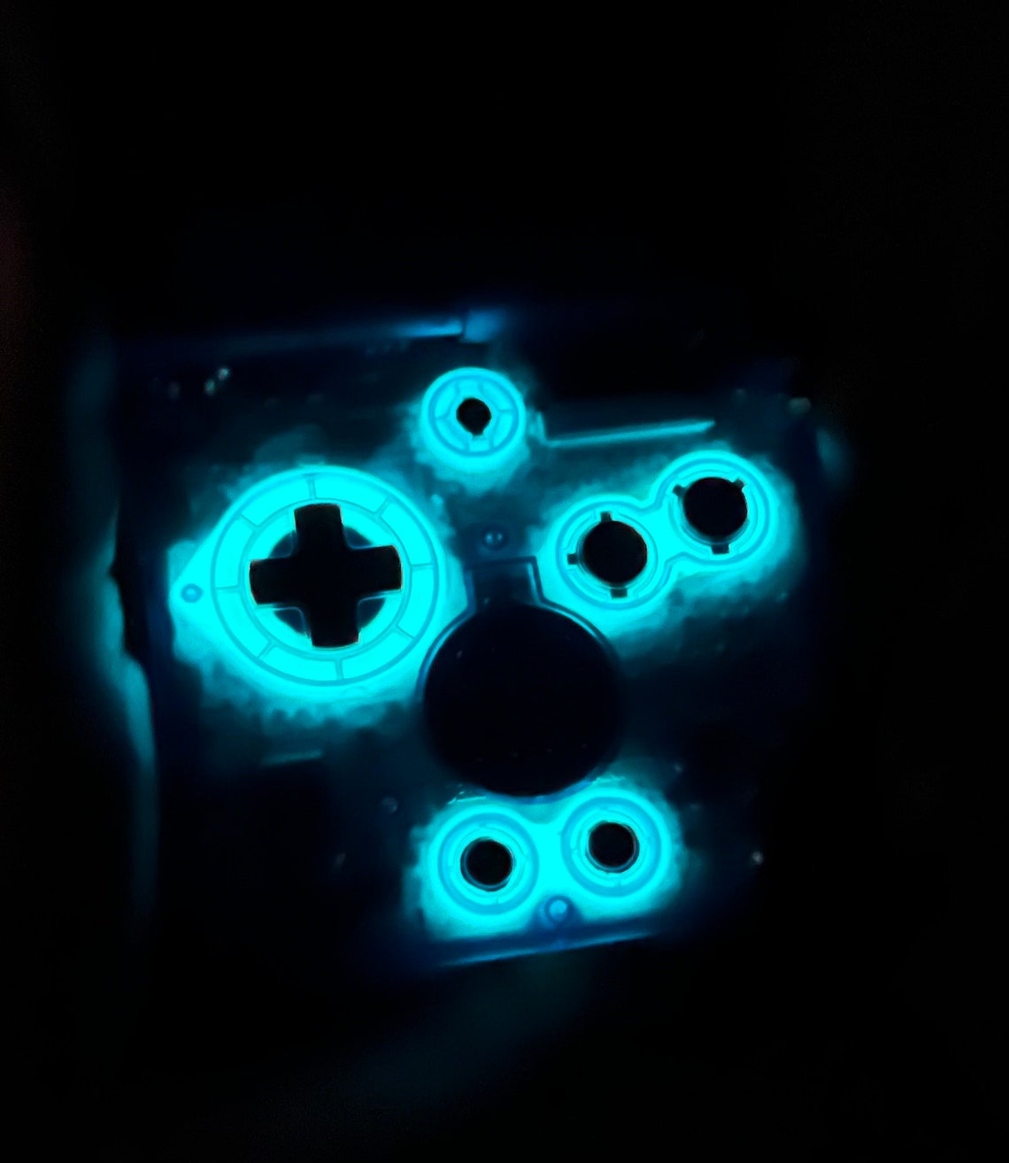 Gameboy Advance SP IPSV2 Backlit Custom Modified Clear Blue Gaming ...