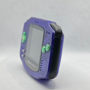 Enhance Your Gaming Experience Custom Gameboy Advance Clear Purple,mint ...
