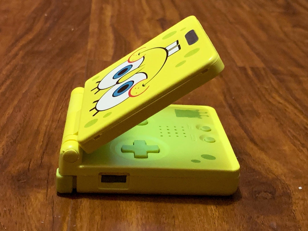 Custom Modified Handheld Console With Spongebob- Themed Design ...