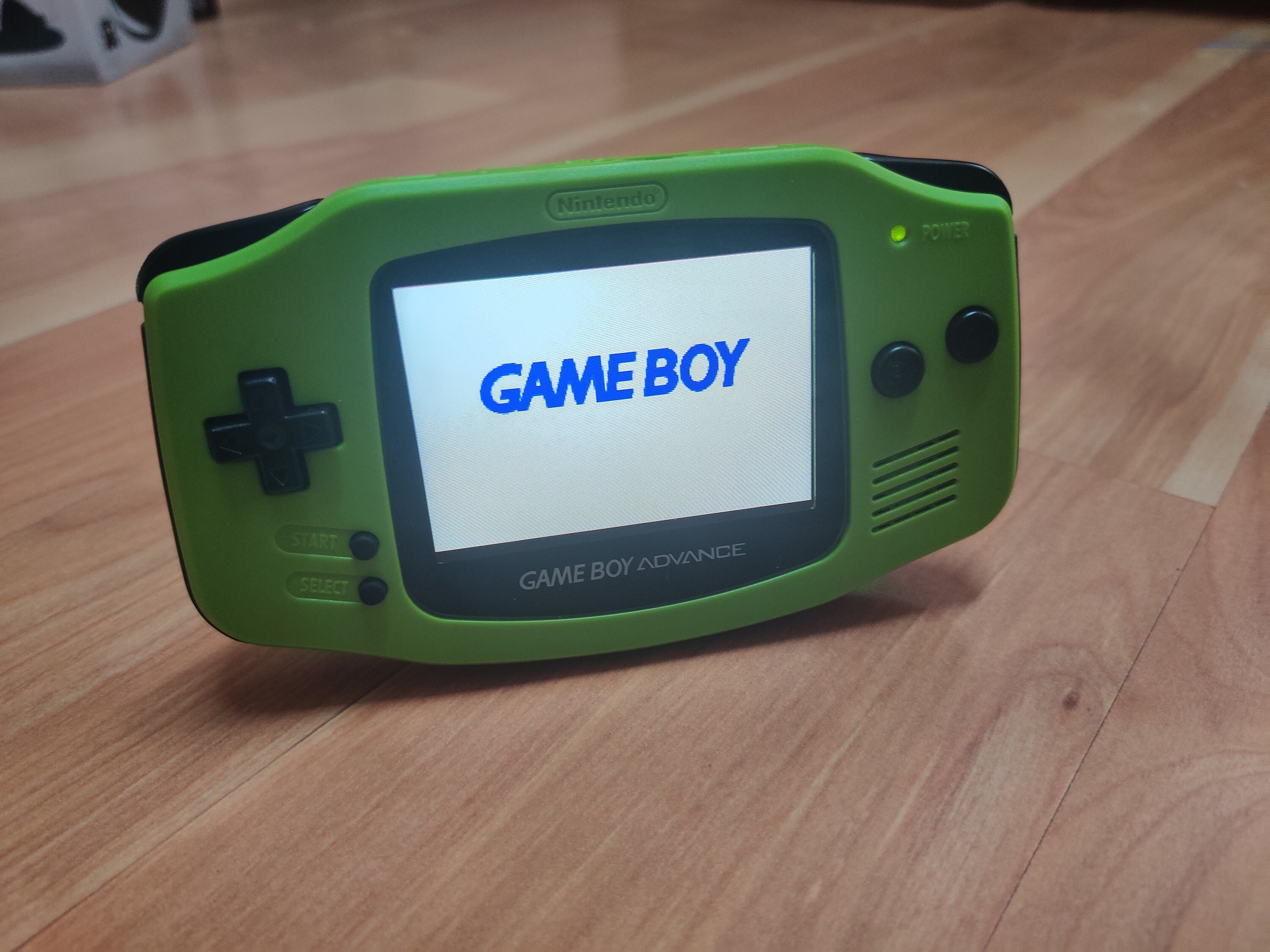 Gameboy advance solid green ips v2 console | Etsy