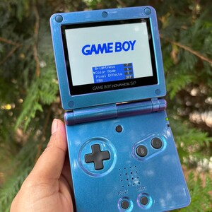 Custom Modified Gameboy Advancesp Console - Retro Handheld Chameleon ...