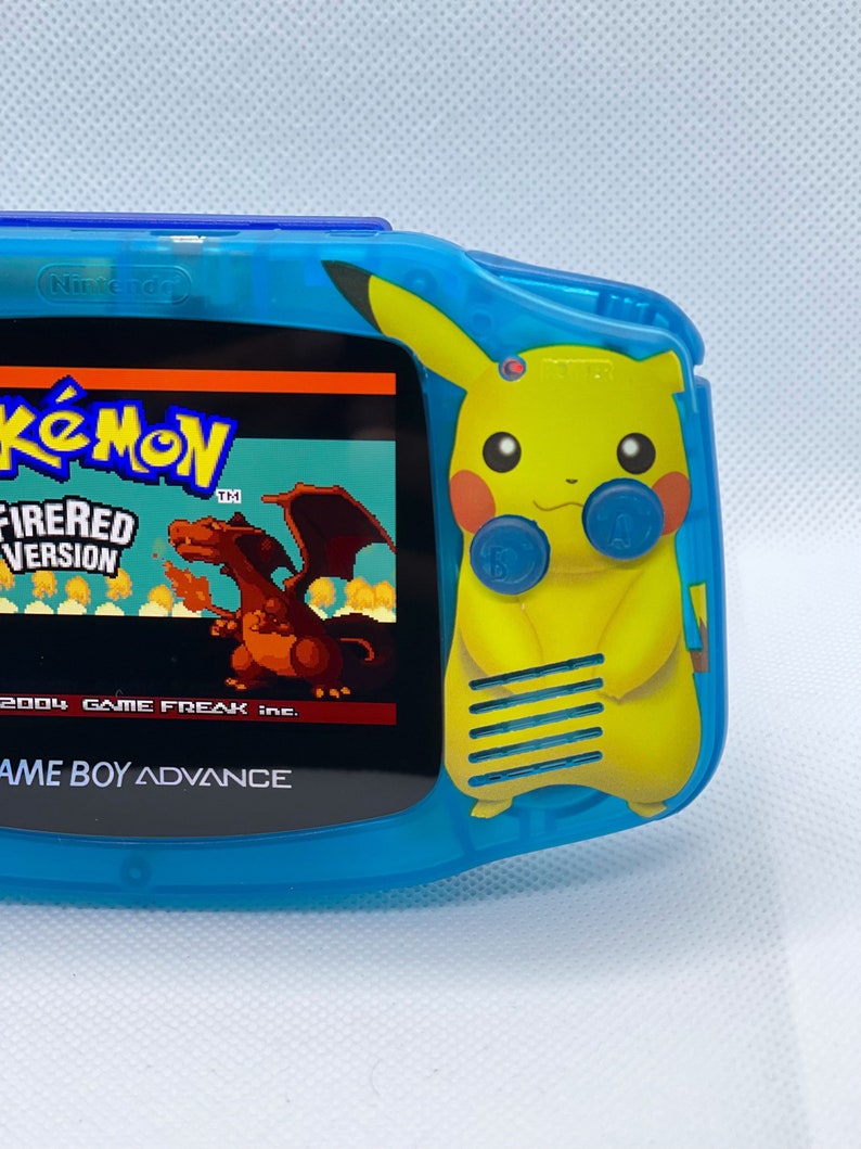 Ultimate Handheld Gaming Fun: Custom Pokemon-theked Gameboy Advance ...