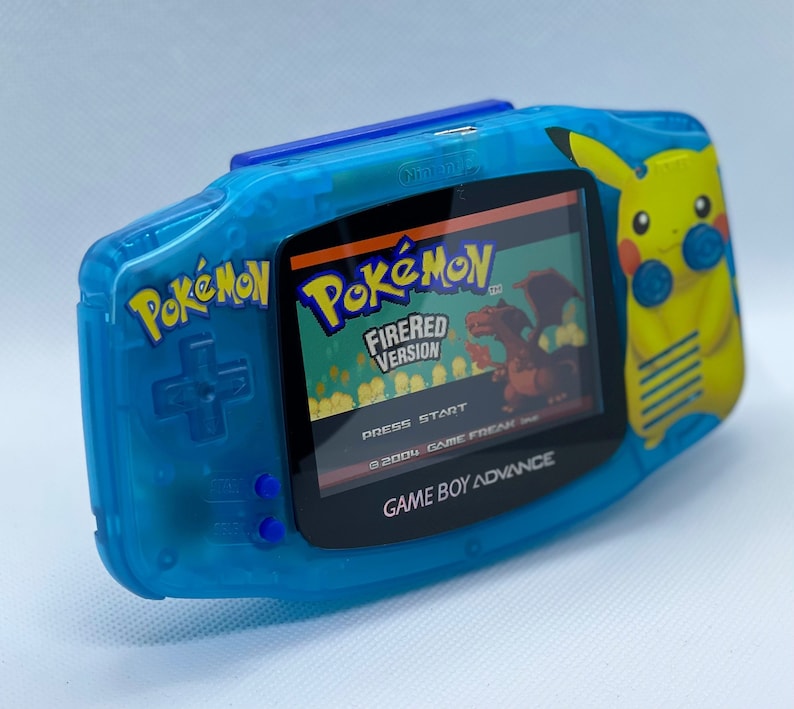 Ultimate Handheld Gaming Fun: Custom Pokemon-theked Gameboy Advance ...