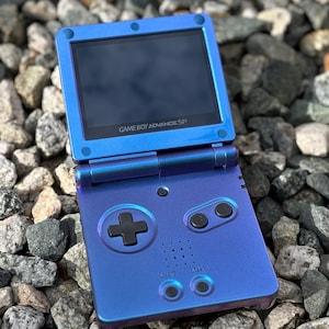 Custom Modified Gameboy Advancesp Console - Retro Handheld Chameleon ...