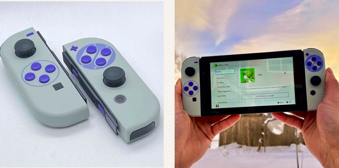 Unleash Your Style: Handcrafted Custom Nintendo Switch Joycon ...