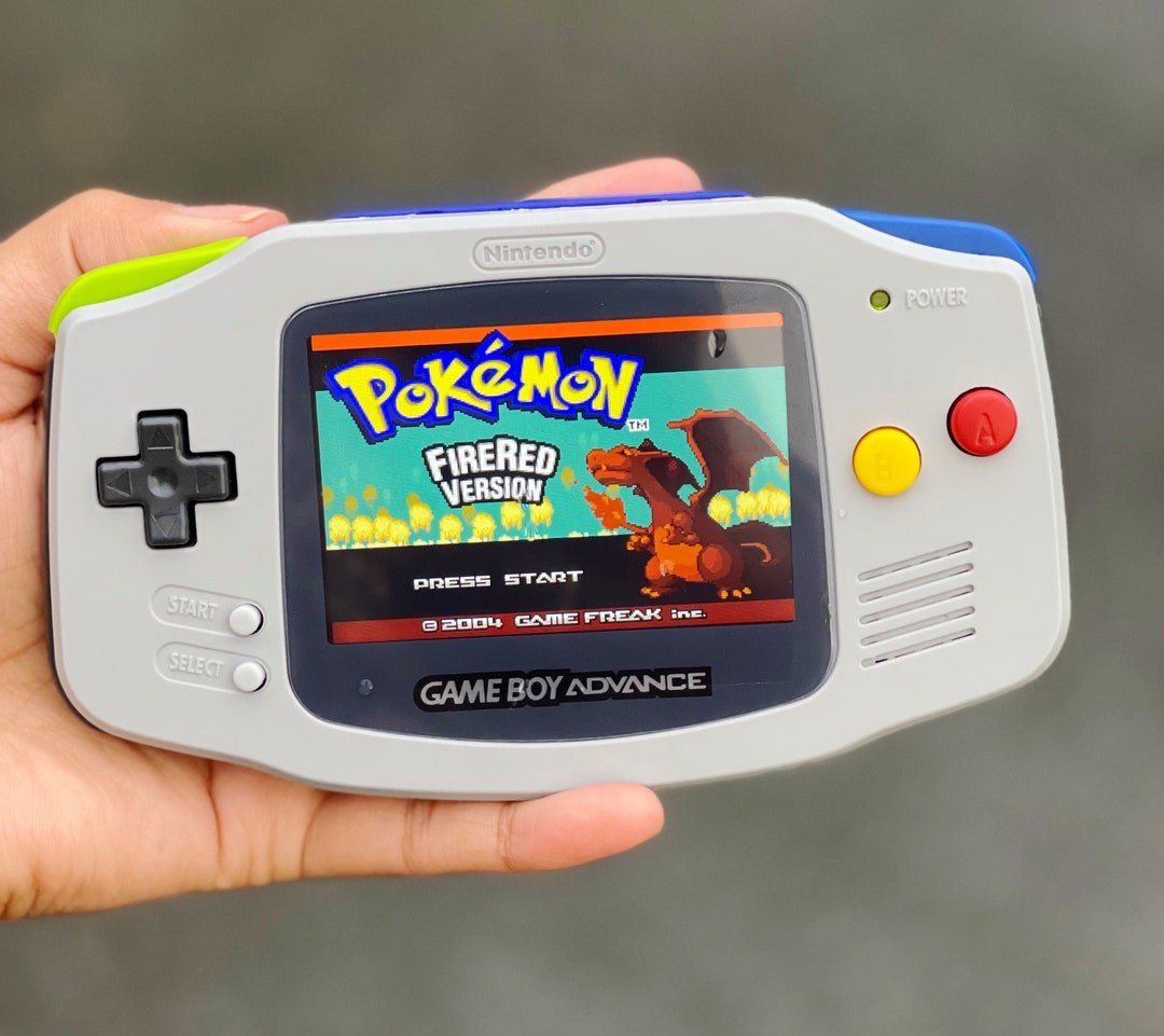 Gameboy Advance Transformed: Customized Gaming Device With IPS V2 ...