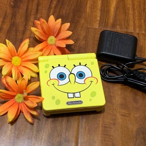Custom Modified Handheld Console With Spongebob- Themed Design ...