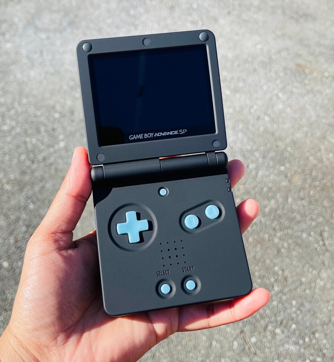 Custom Modified Gameboy Advancesp Console - Retro Handheld Beautiful ...