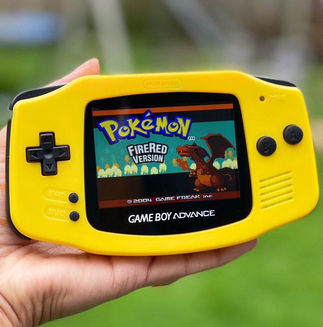 Custom Modded Gameboy Advance Retro Modded Console for Serious Gamers ...