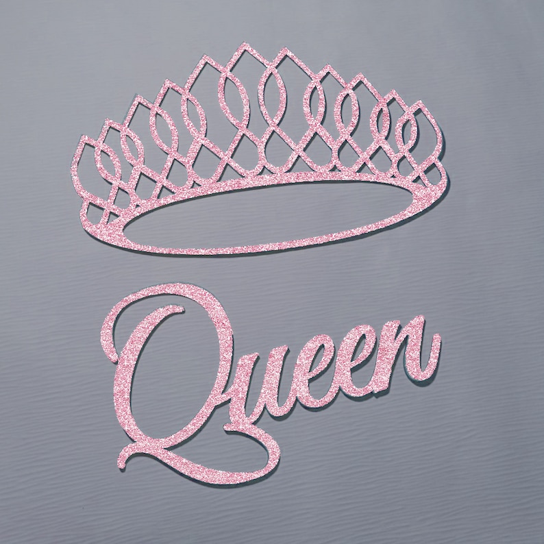 Silver Mirror Princess Crown Princess Crown With Your Name - Etsy