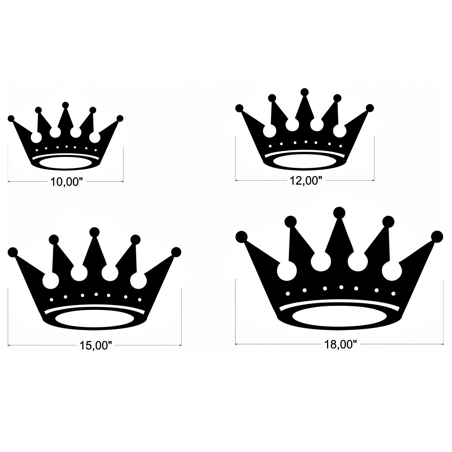 Princess Crown | Acrylic Crown Wa;; Decor | Royal Crown With Your Name ...