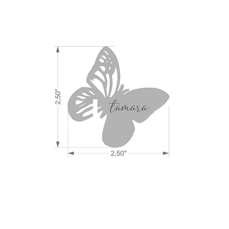 Very Peri Acrylic Wedding Laser Cut Name Place Name Card - Etsy