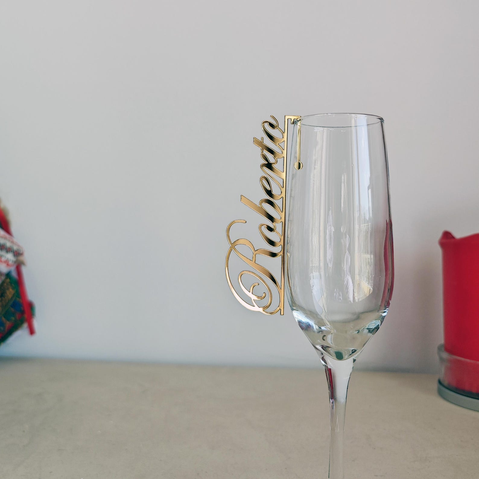 Acrylic Wedding Place Card, Personalized Laser Cut Name - Etsy Canada