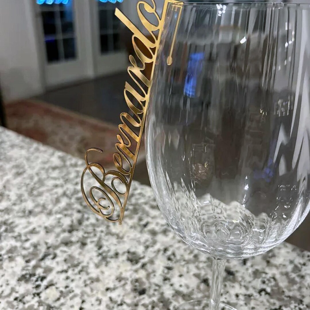 Acrylic Name Place Card Wedding Name Place Card Personalized Acrylic ...