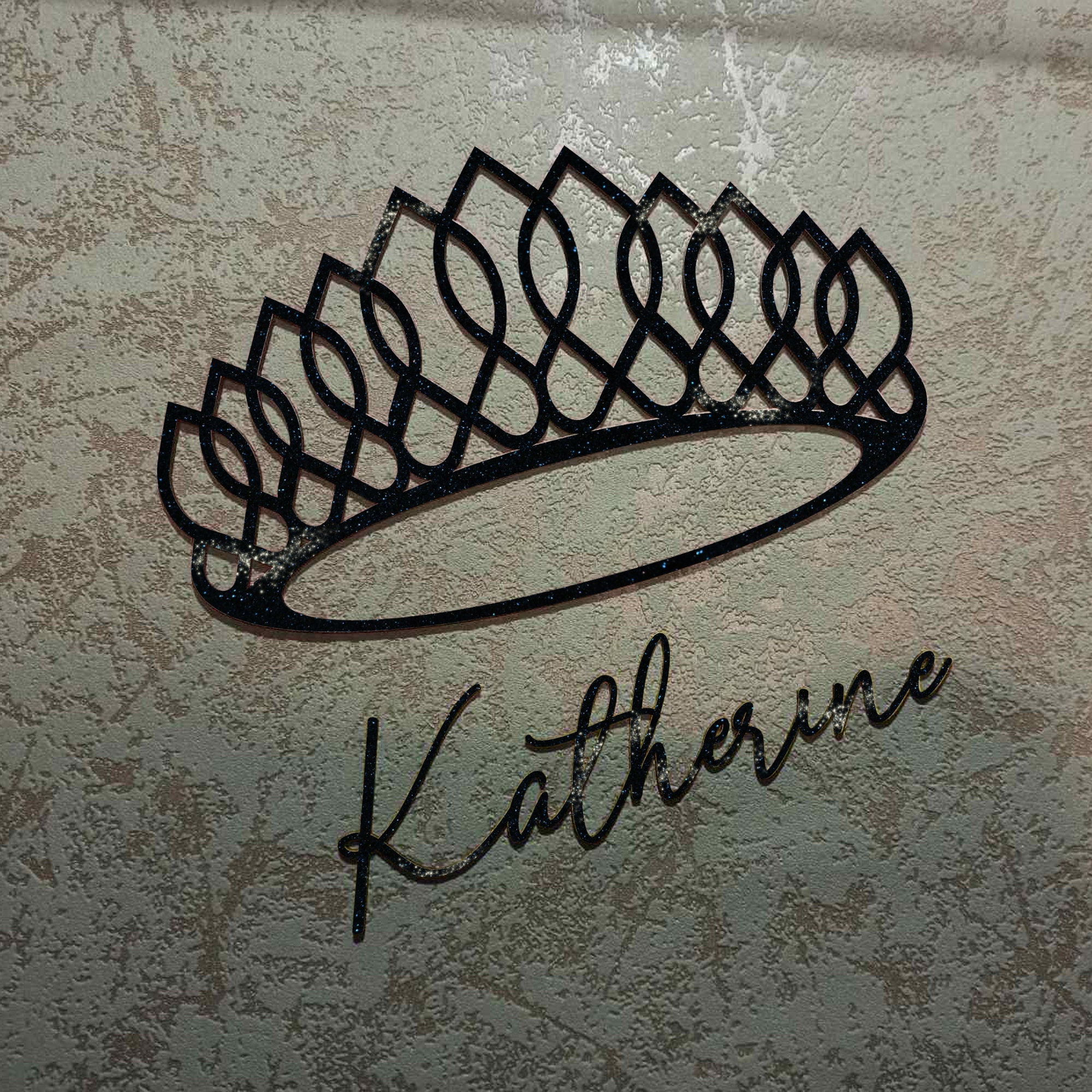 Silver Princess Crown | Royal Crown With Your Name Personalized ...