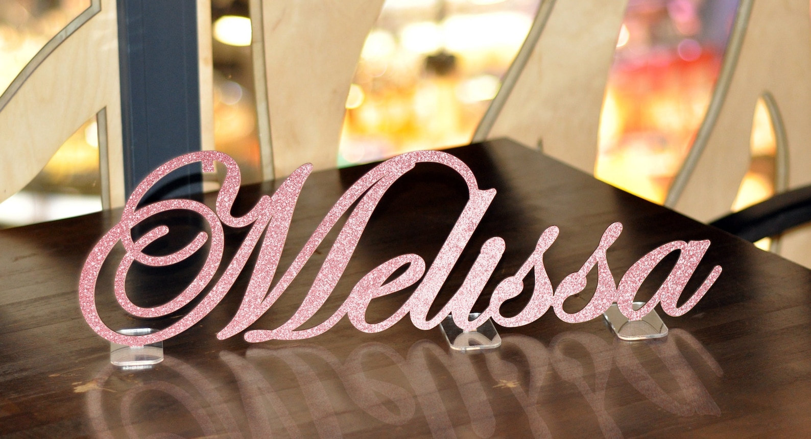 Free Standing Very Peri Mirror Name Sign Mirror Name Sign - Etsy