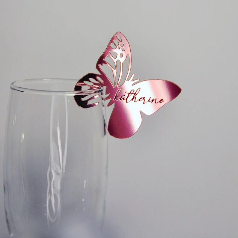 Very Peri Acrylic Wedding Laser Cut Name Place Name Card - Etsy