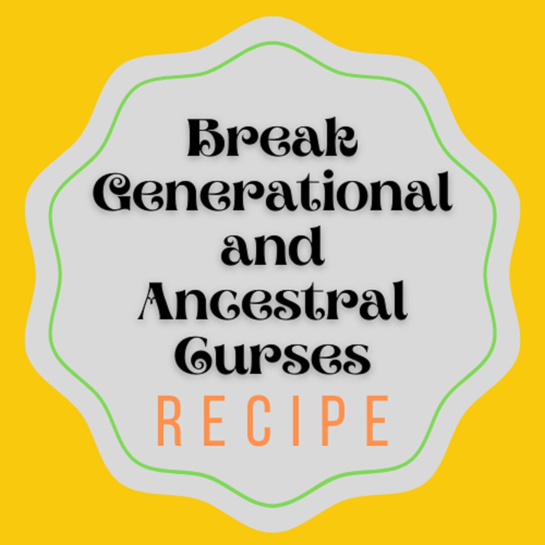Break Generational and Ancestral Curses - Etsy