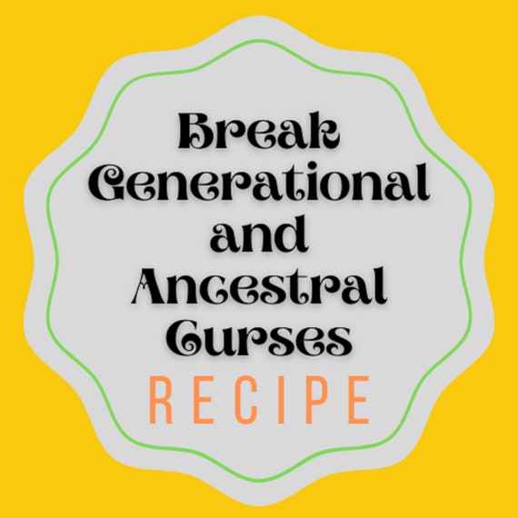 Break Generational and Ancestral Curses - Etsy