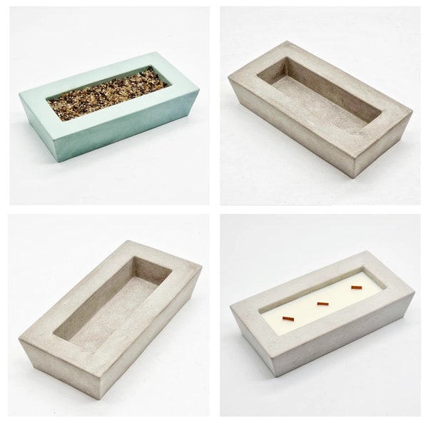 Concrete Planter Mold - Etsy