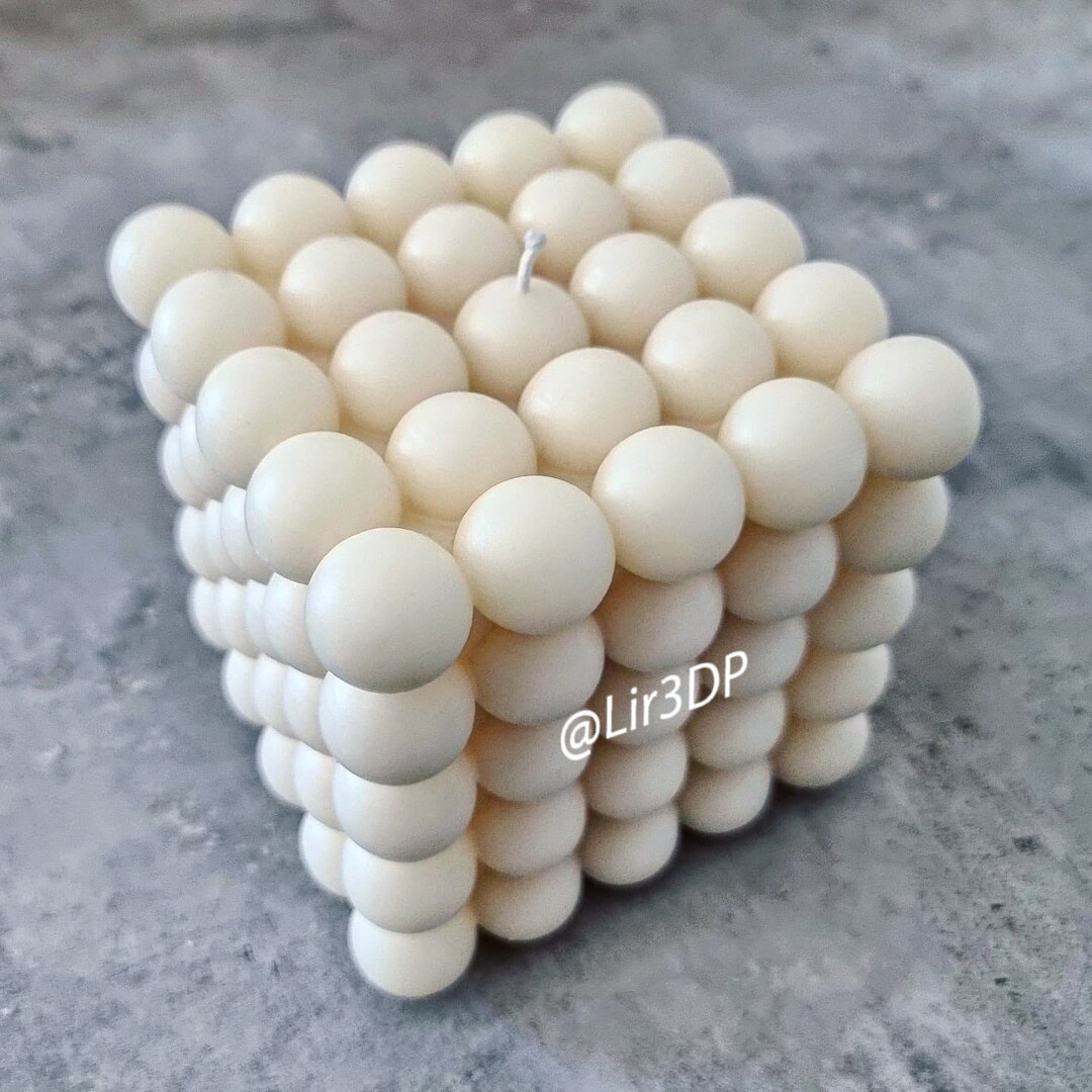 4.5 Inch Bubble Cube 5X5X5 Silicone Mold and / or 4.5 Inch Bubble Cube ...