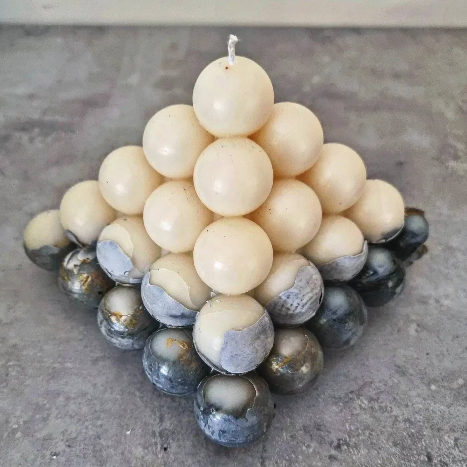 Huge Bubble Pyramid Silicone Mold and / or Huge Bubble Pyramid - Etsy