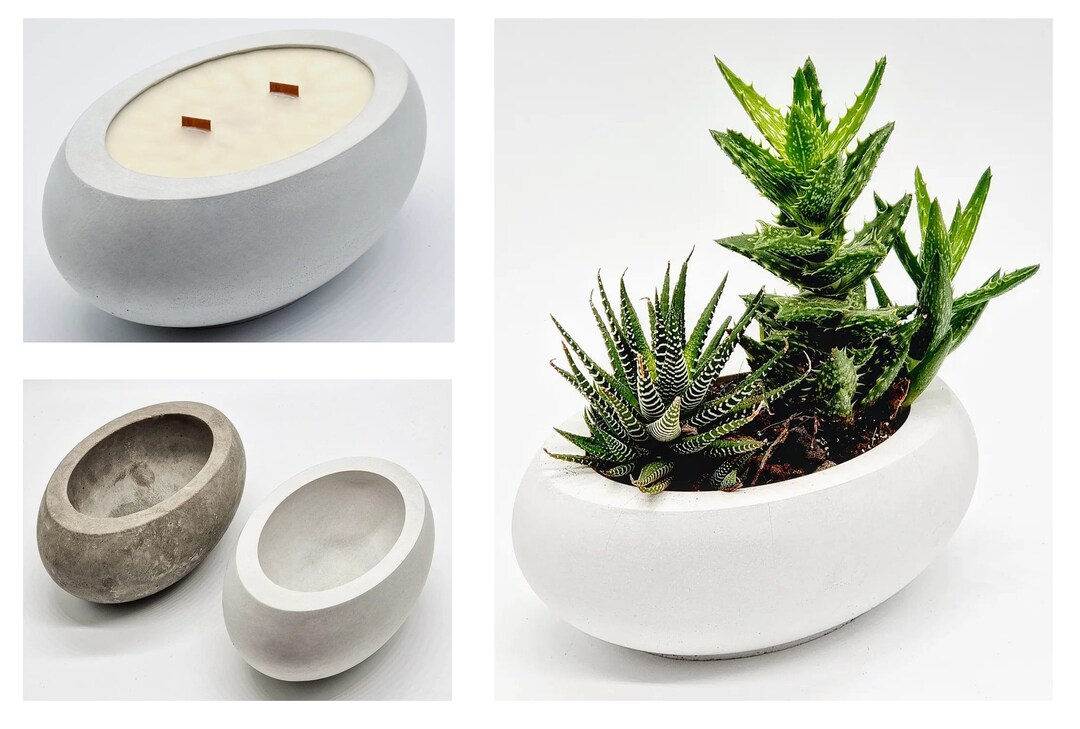 DIY Planters, Candle Vessels End More With Our Easy-to-use Oval ...