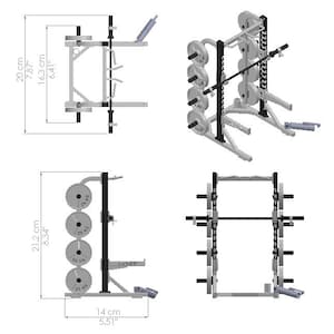 Miniature Half Rack - Custom 3D Printed Model, Fitness Gift for Lifter ...