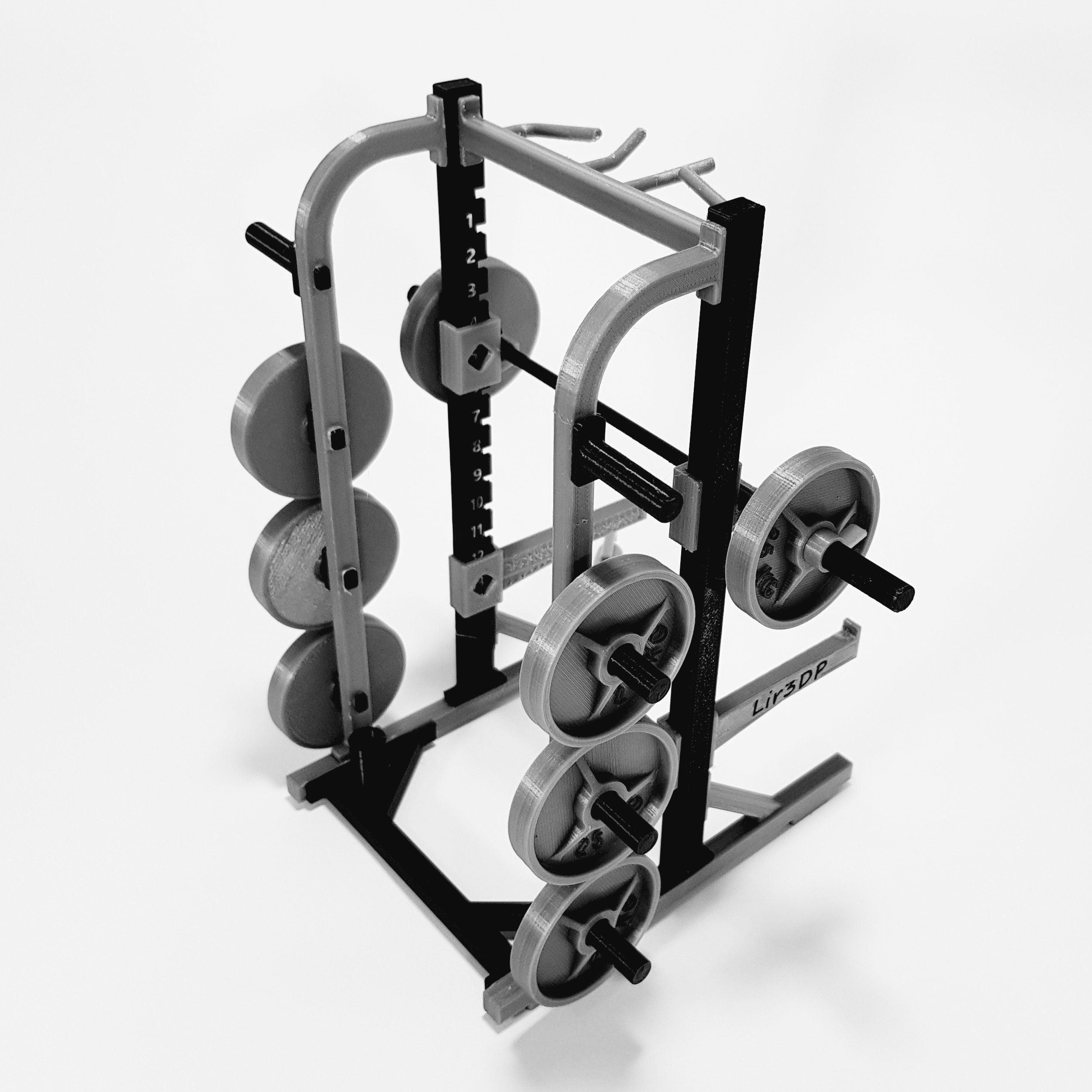 Miniature Half Rack Custom 3D Printed Model Fitness Gift | Etsy