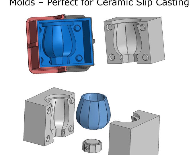 Custom Silicone Molds for Plaster Master Molds – Perfect for Ceramic ...