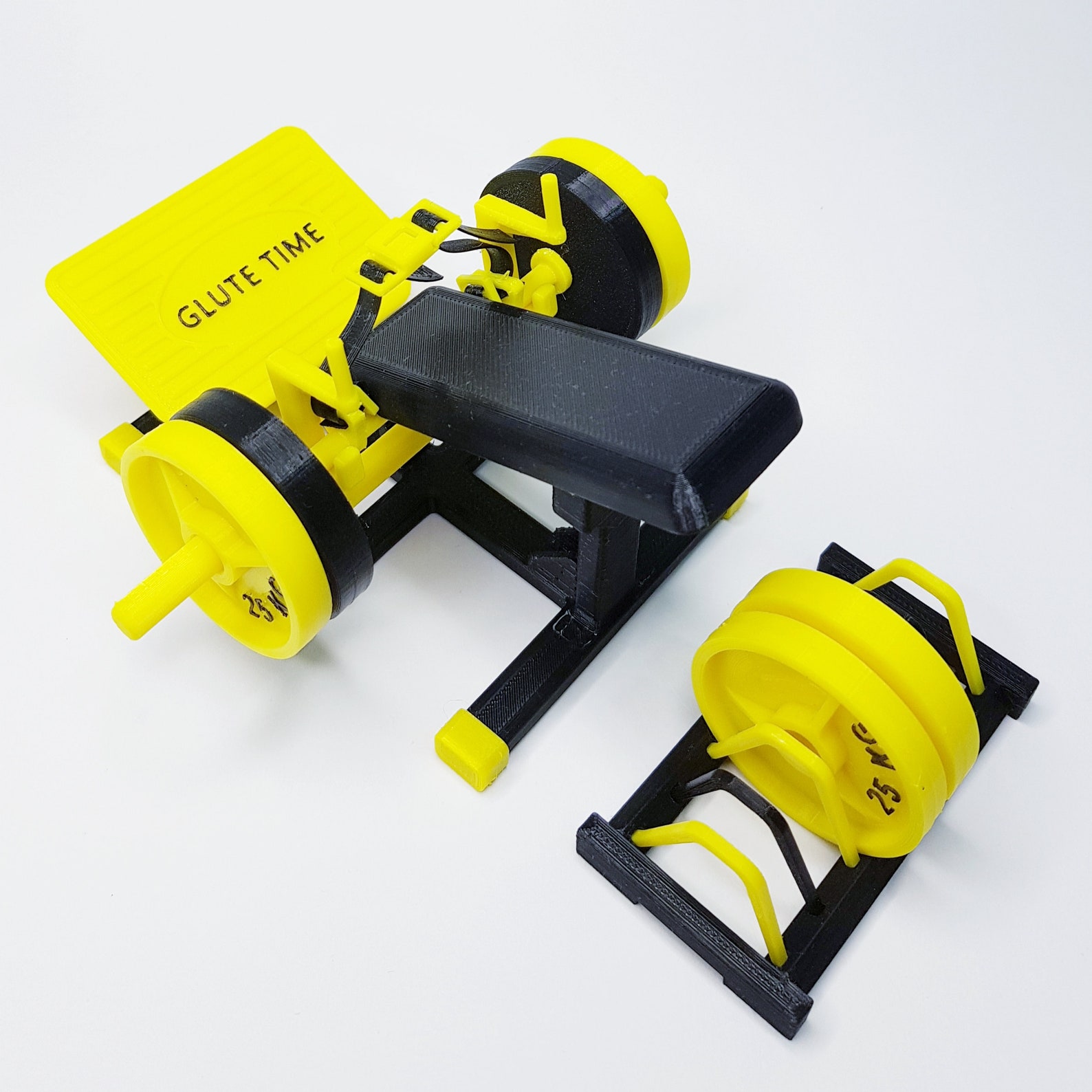 Miniature Glute Drive Custom 3D Printed Model, Fitness Gift for Lifter ...