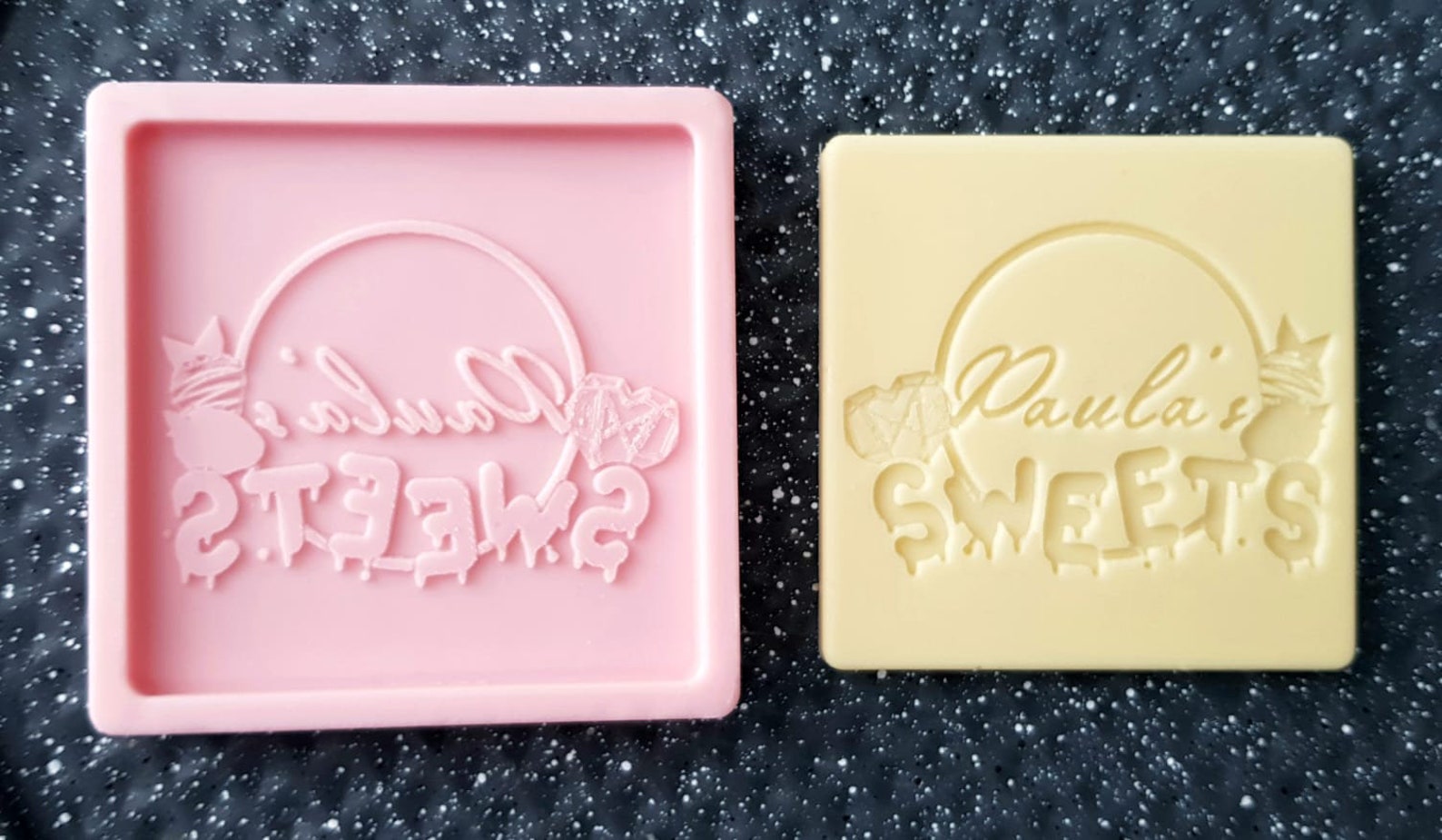 Custom Food-safe Silicone Mold With Your Picture, Logo or Text Custom ...