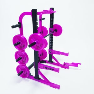 Miniature Half Rack - Custom 3D Printed Model, Fitness Gift for Lifter ...