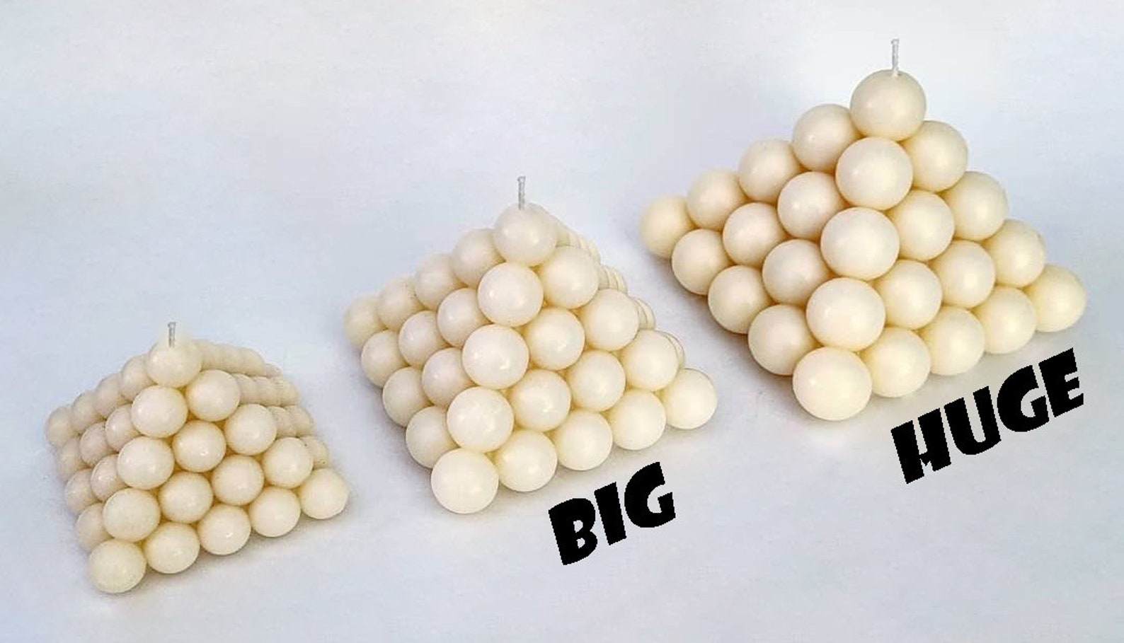 Huge Bubble Pyramid Silicone Mold and / or Huge Bubble Pyramid - Etsy