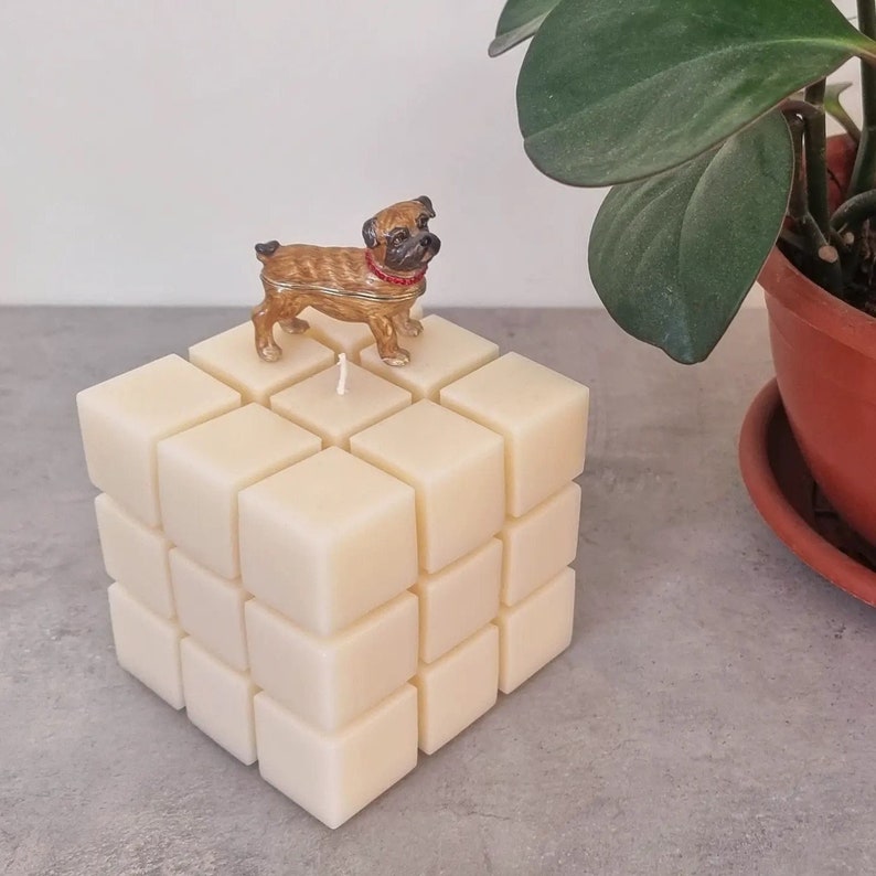 10 Cm Rubik's Cube 3X3X3 Silicone Mold and / or 10 Cm Rubik's Cube ...