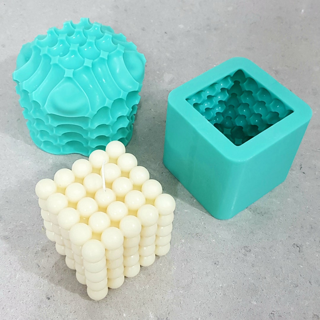 9 Cm Bubble Cube 5X5X5 Silicone Molds and / or 9 Cm Bubble Cube 5X5X5 ...