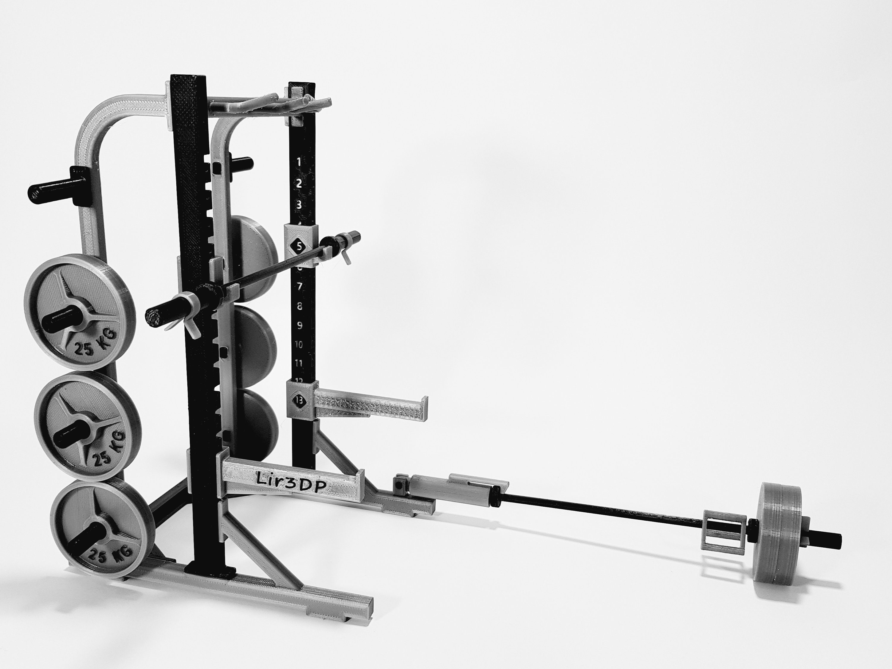 Miniature Half Rack Custom 3D Printed Model Fitness Gift | Etsy