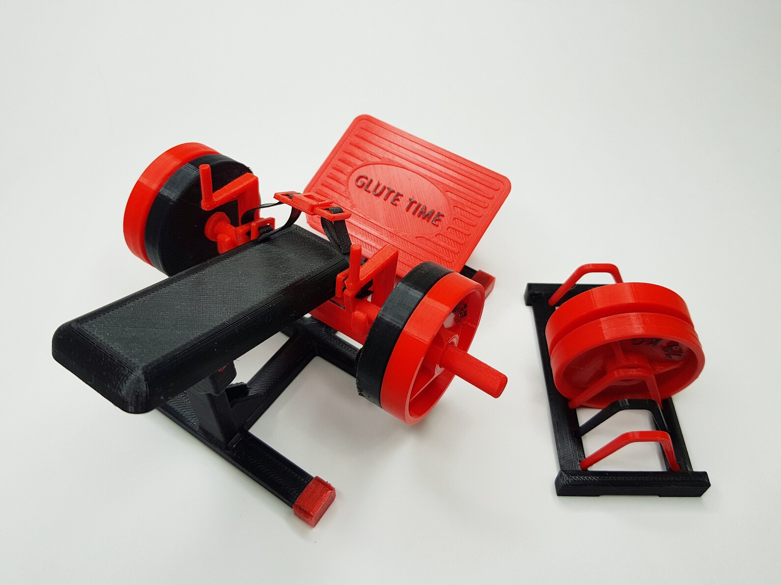 Miniature Glute Drive Custom 3D Printed Model, Fitness Gift for Lifter ...