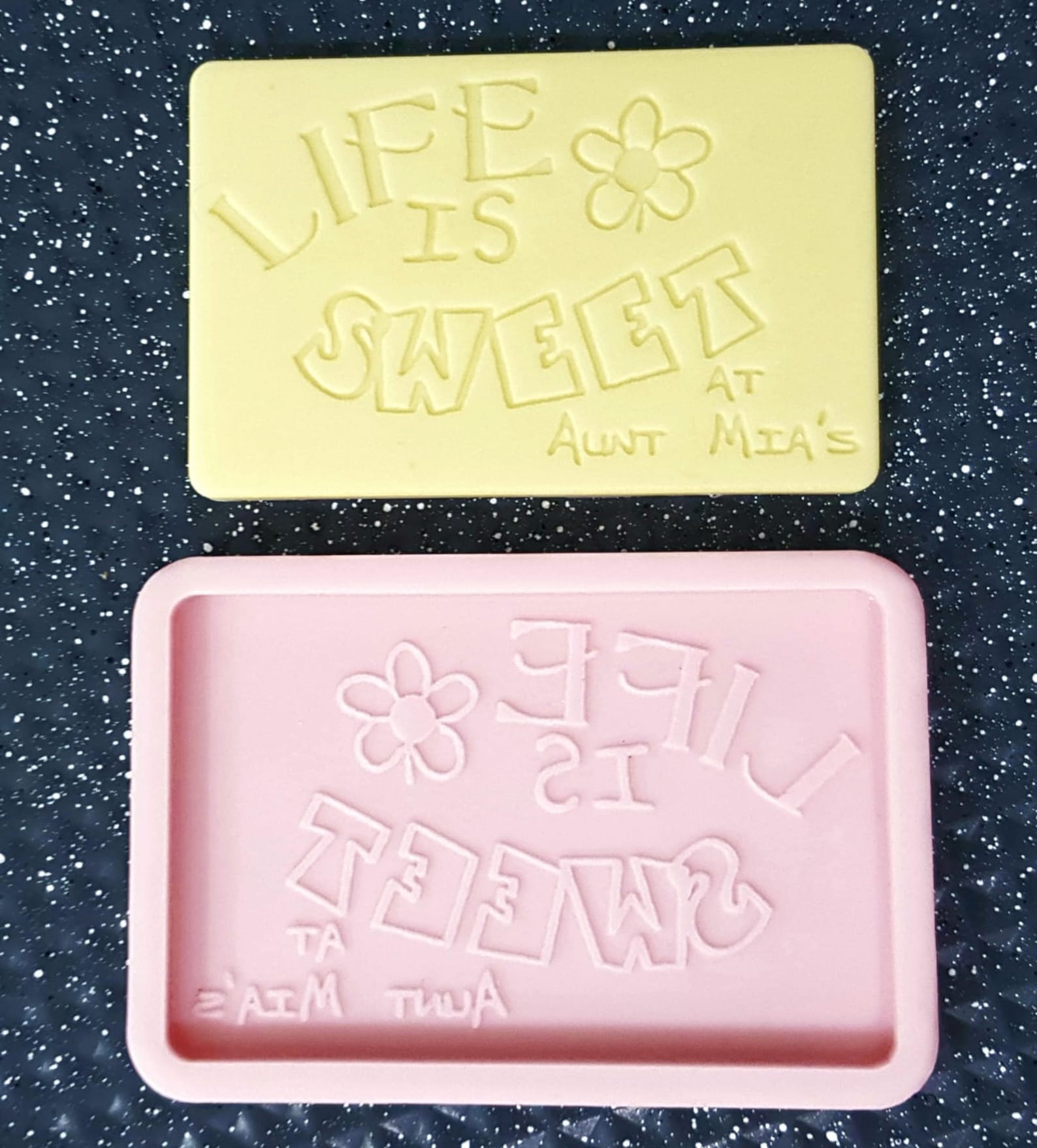 Custom Food-safe Silicone Mold With Your Picture, Logo or Text Custom ...