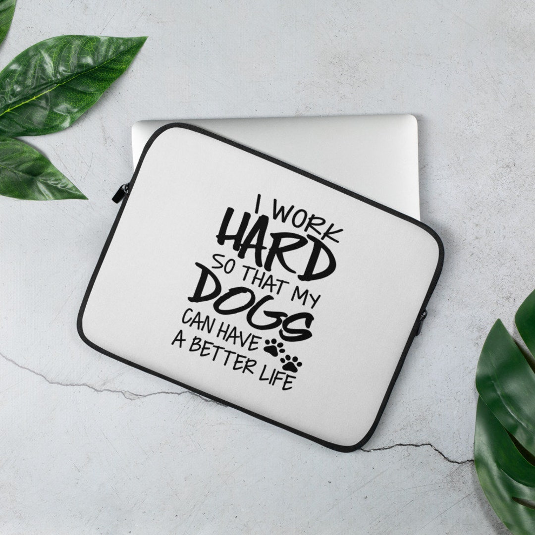 DOG LAPTOP CASE, Laptop Sleeve, Laptop Protection for Dog Lovers, Gift ...