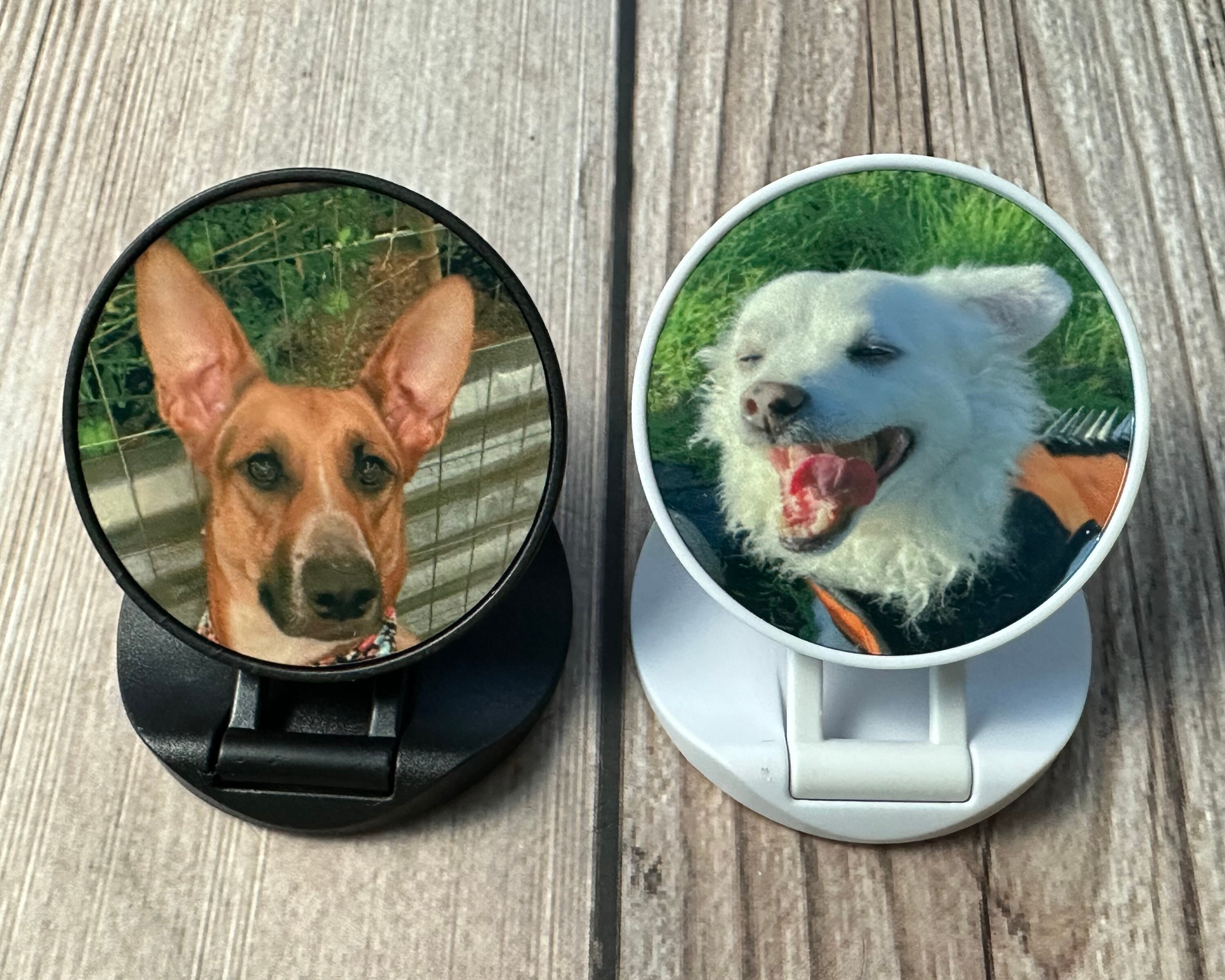 Custom Photo Phone Grip: Personalized Fur Baby Cell Phone Holder - Etsy