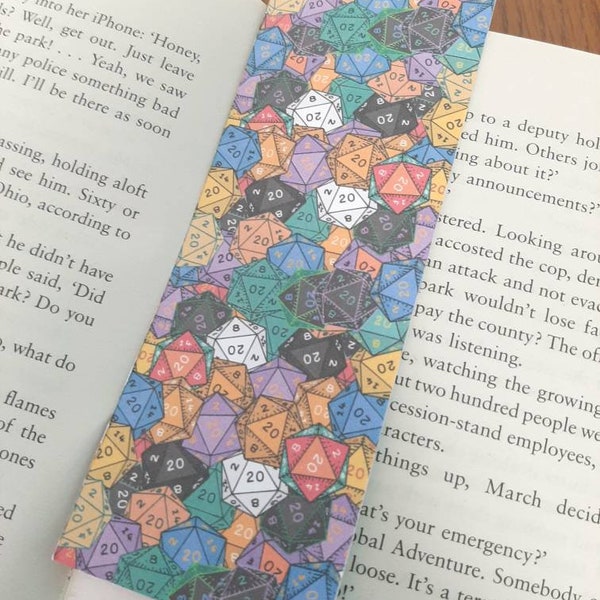 Geek Bookmark - Etsy