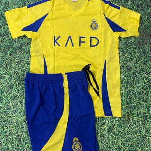 New Al Nassr Ronaldo Kids Uniforms Costum - Etsy