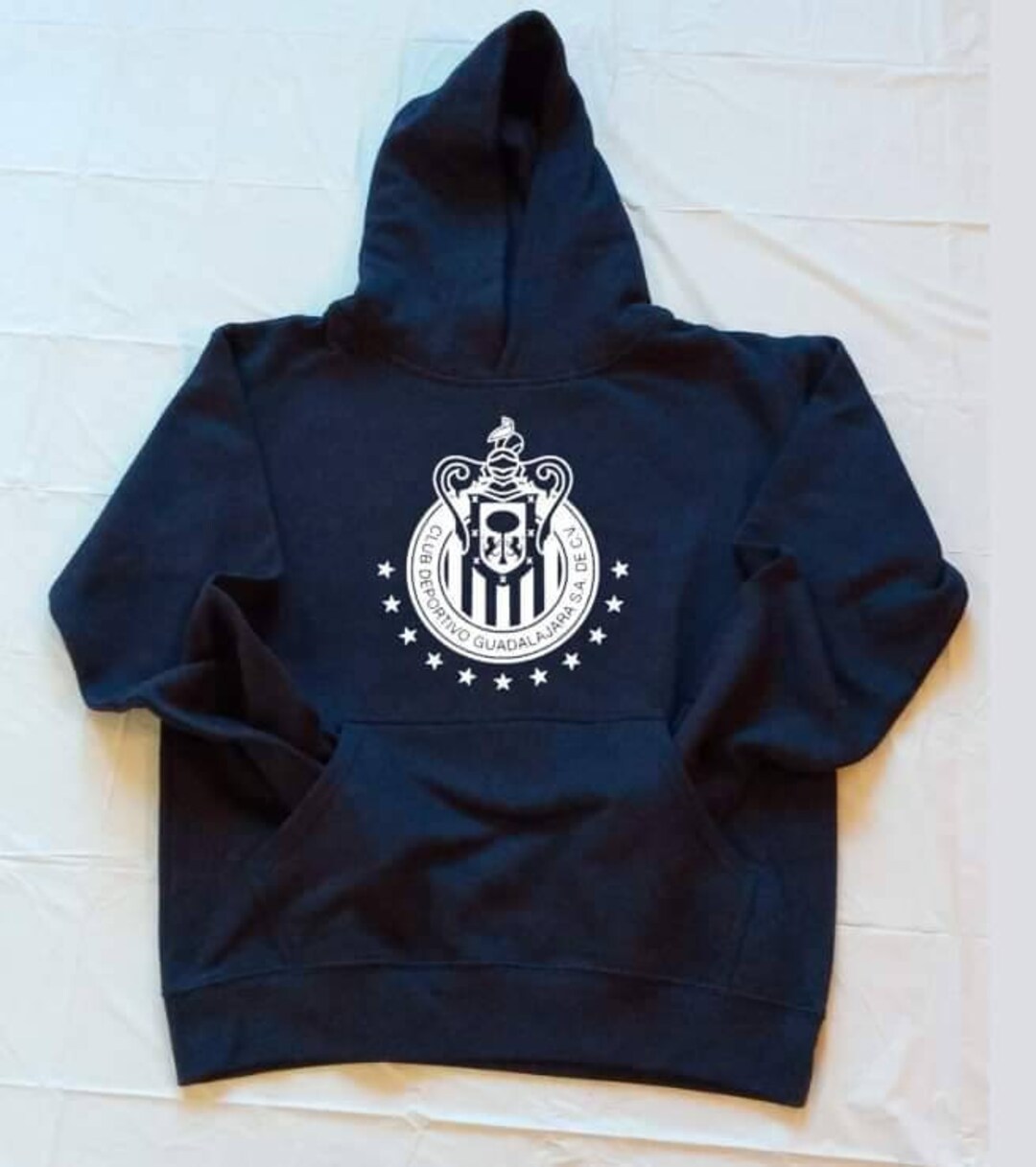 Deportivo Guadalajara Chivas Liga Mx Kids Pullover Hoodie Navy - Etsy