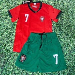 Portugal Ronaldo Kids Uniforms - Etsy