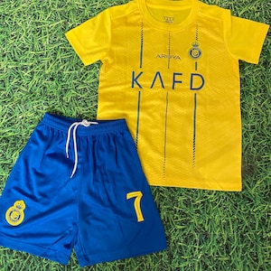 New Al Nassr Ronaldo Kids Uniforms Costum - Etsy